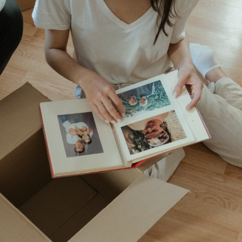 Step 4: Pack Photos Into Albums and Storage Containers